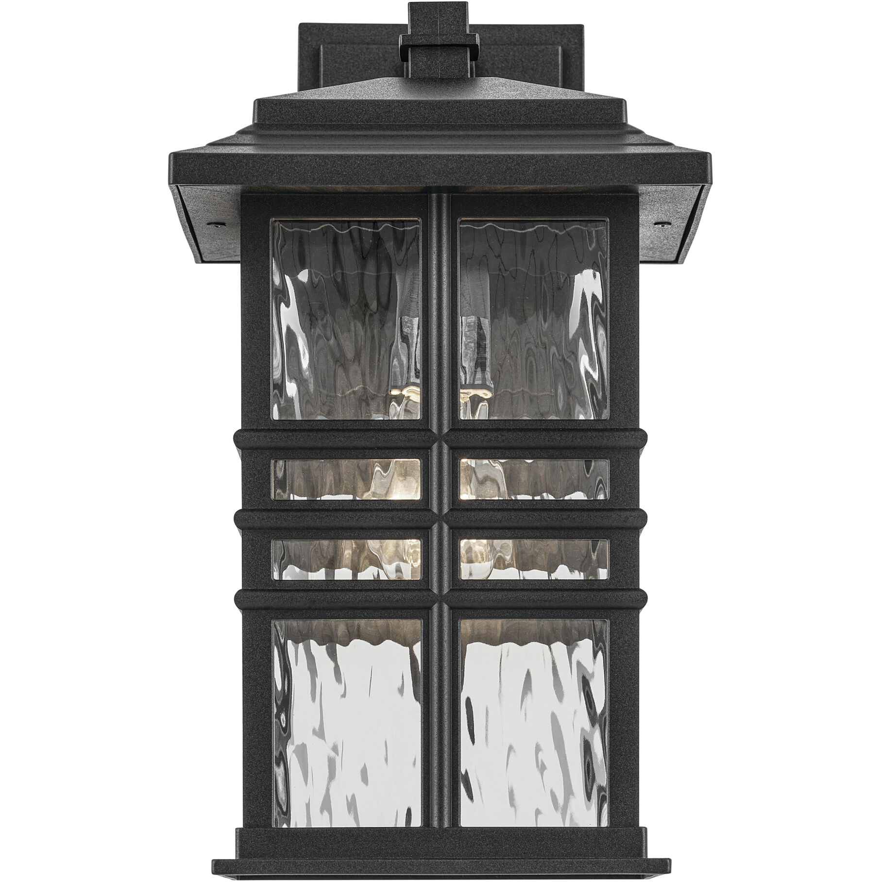 Kichler 49830BKT Beacon Square 1 Light 14.25 inch Textured Black ...