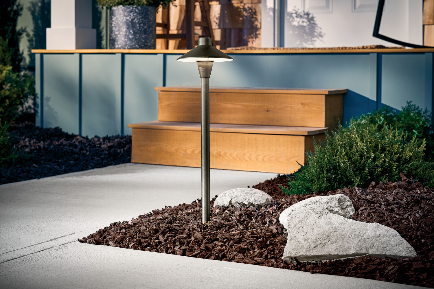 Kichler 15478CBR Independence 12 20.00 watt Centennial Brass Landscape ...