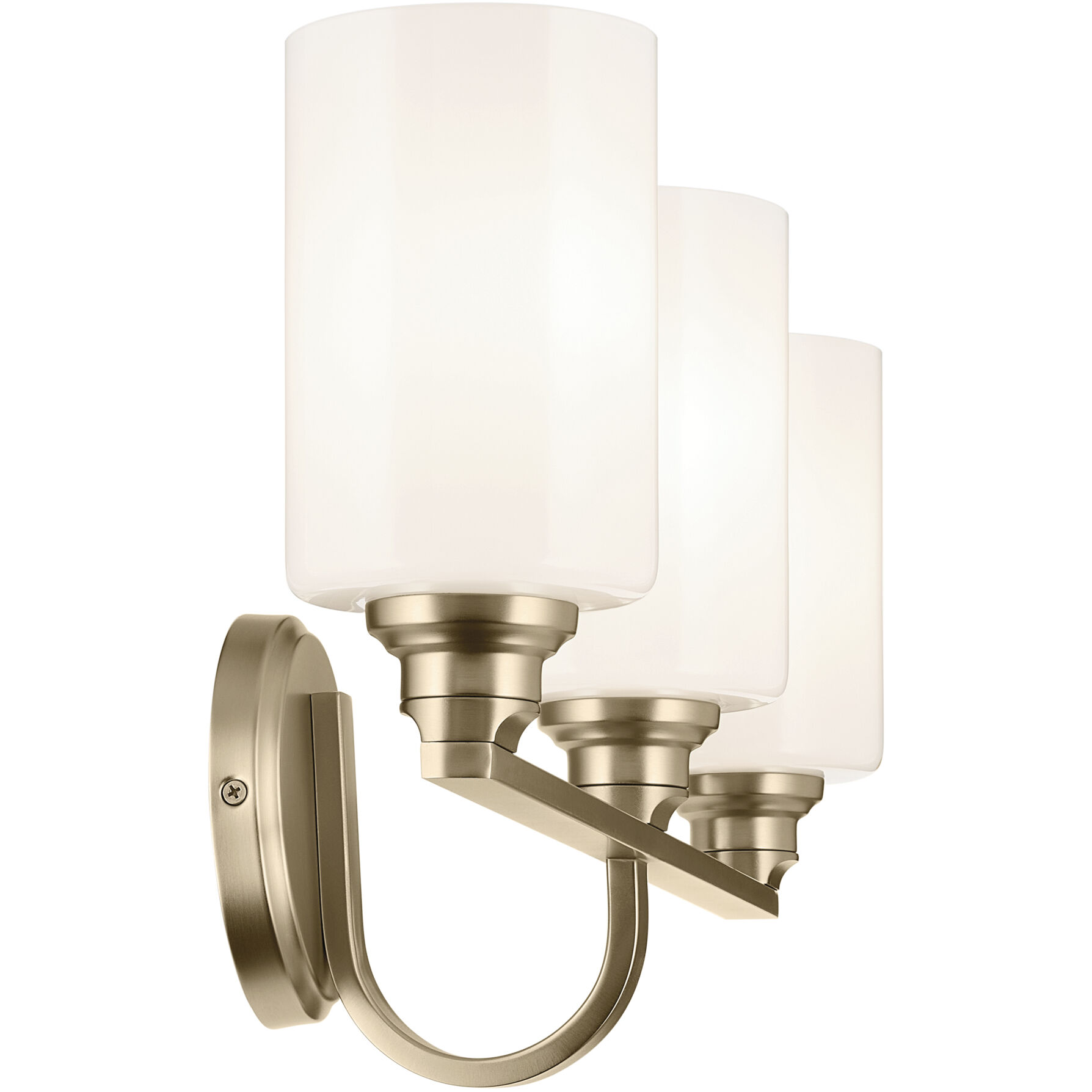 Kichler 55226CPZ Gioe 3 Light 24.25 inch Champagne Bronze Vanity Light ...