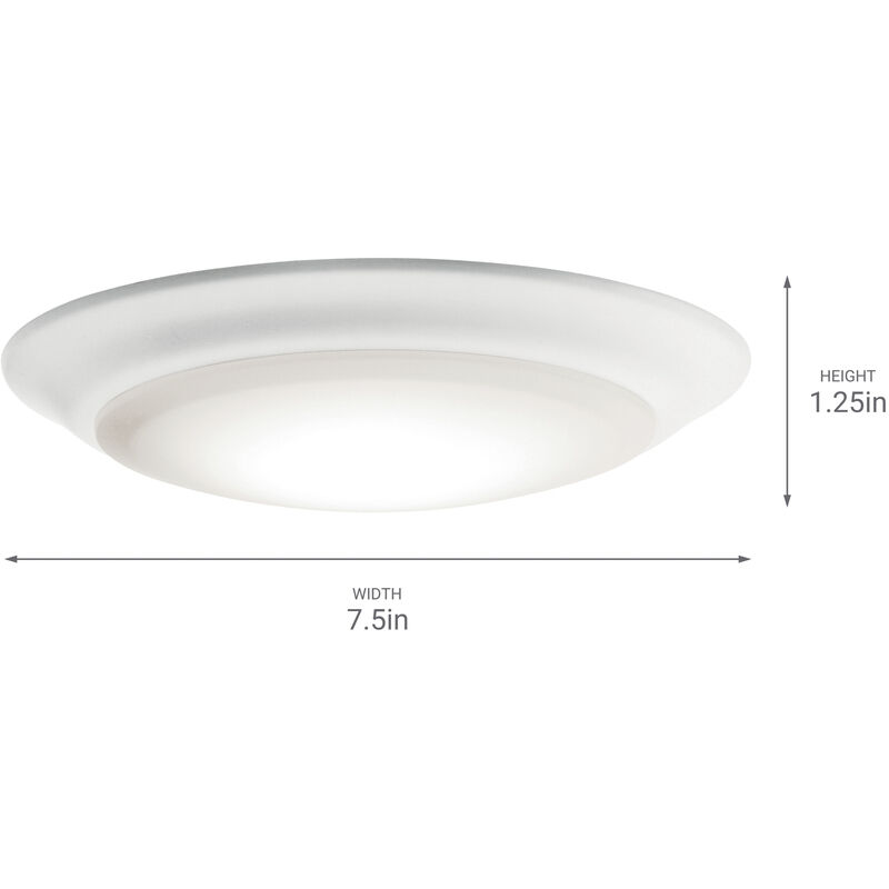 Kichler 43846WHLED30B Downlight Gen I White Downlight in 24 Count ...