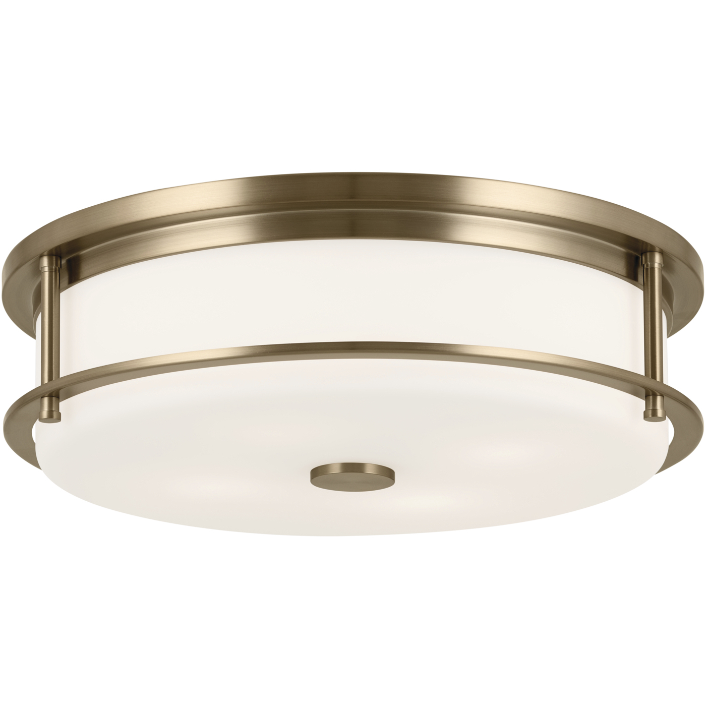 Brit LED 18 inch Champagne Bronze Flush Mount Ceiling Light