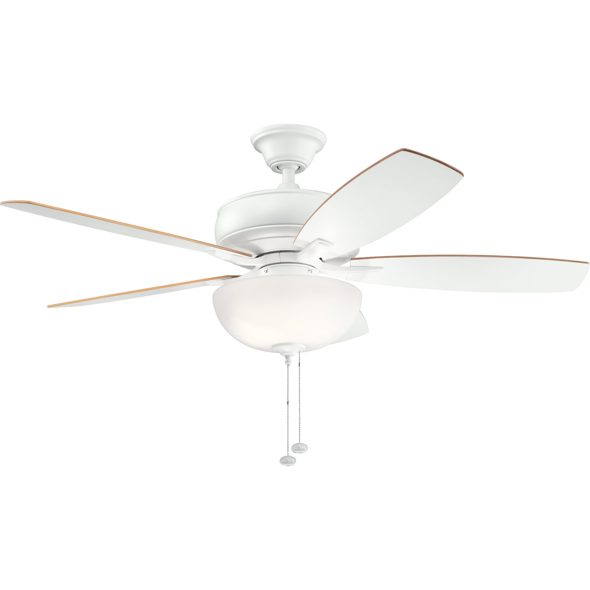 Kichler 330347MWH Terra 52 inch Matte White Ceiling Fan