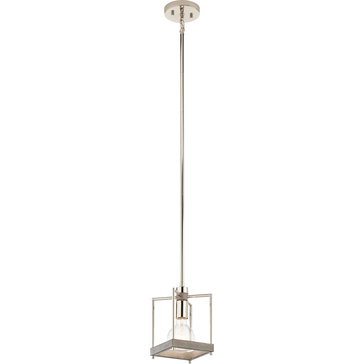 Kichler 52093DAG Tanis 1 Light 6 inch Distressed Antique Gray Pendant ...